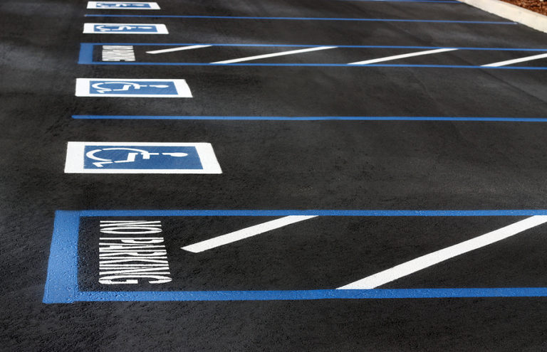 Common Colors for Parking Lot Striping and Road Markings | ACI ASPHALT ...